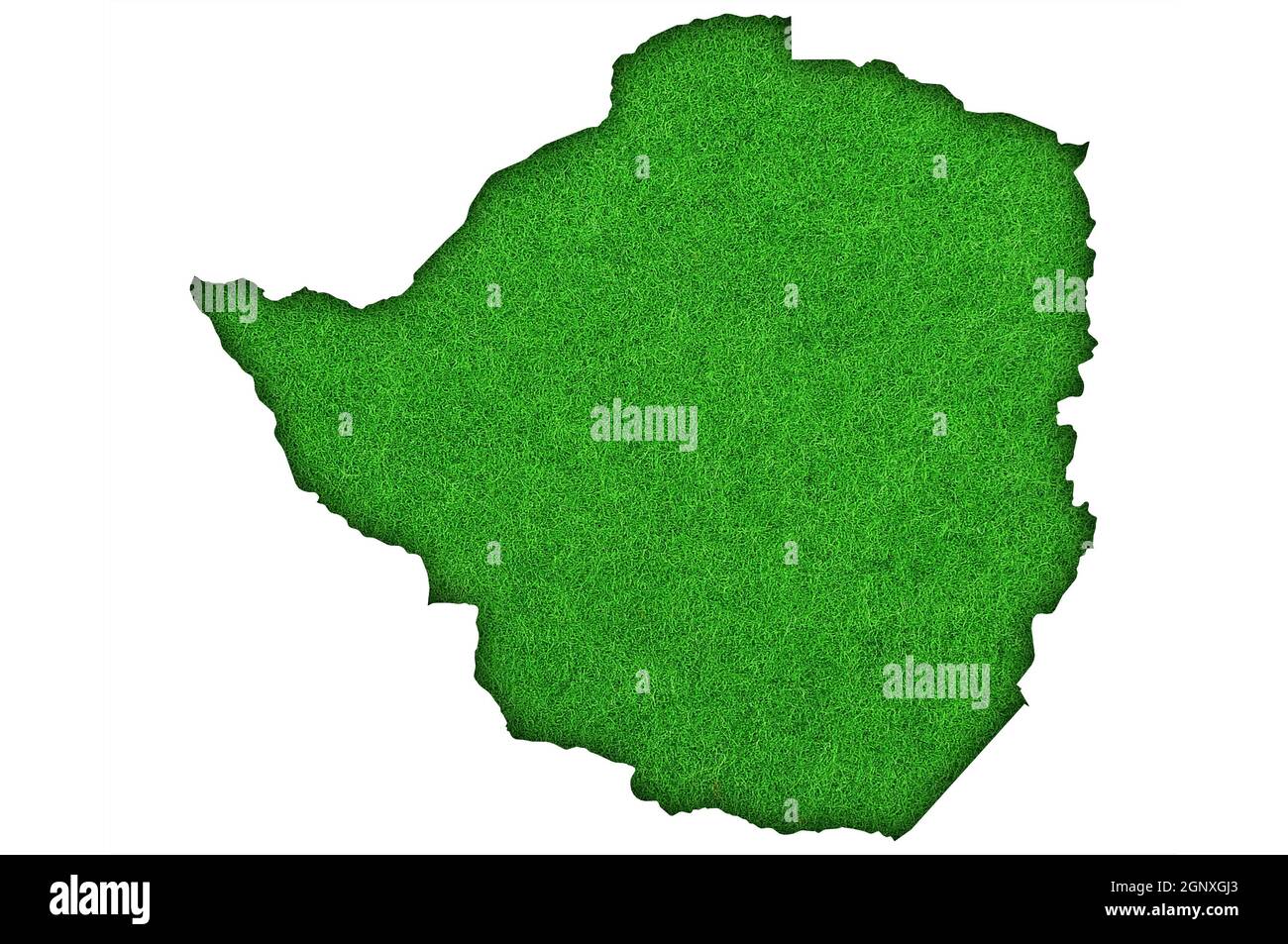 Map of zimbabwe Cut Out Stock Images & Pictures - Alamy