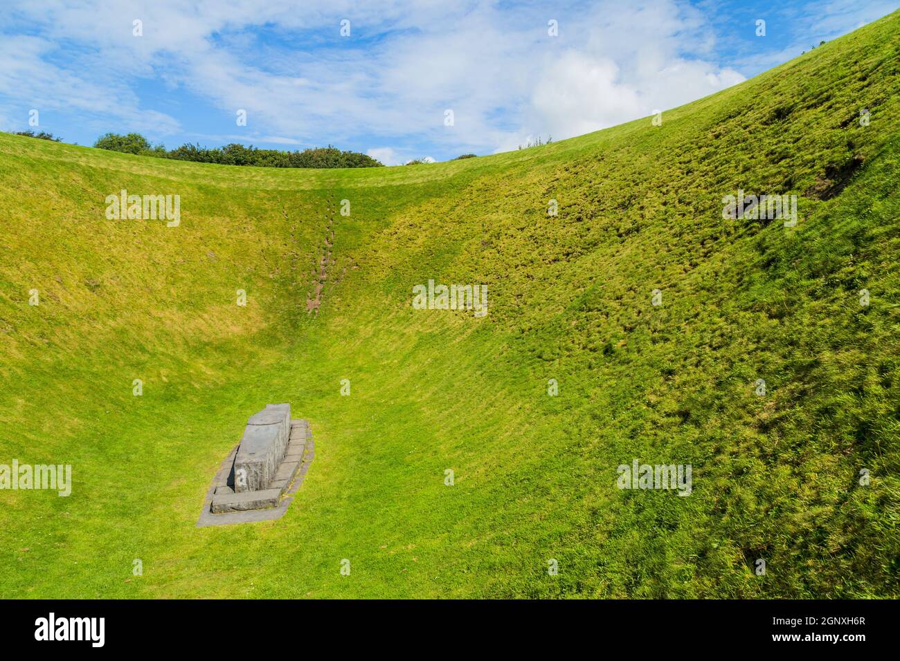 The Irish Sky Garden Crater, Skibbereen, West Cork. Ireland Stock Photo ...