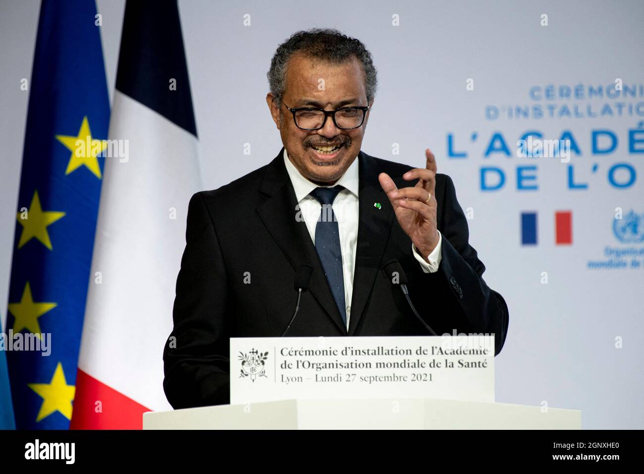 Tedros adhanom ghebreyesus oms hi-res stock photography and images - Alamy