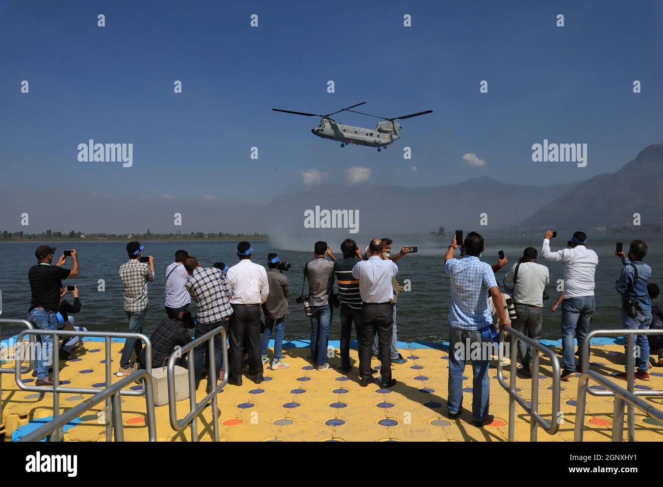 Srinagar, Kashmir, Indian. 25th Sep, 2021. Indian Air force (IAF ...