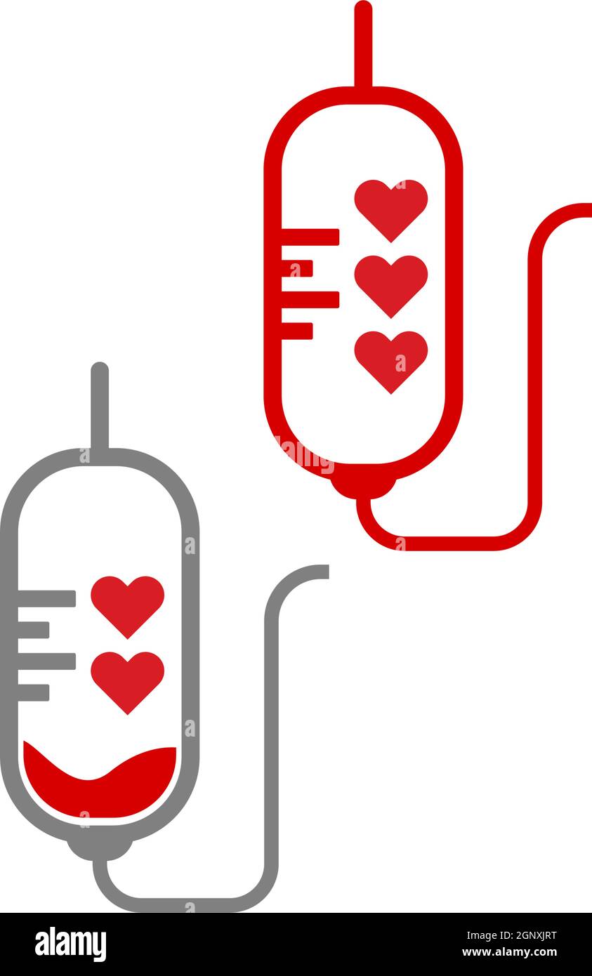 Blood logo icon design vector illustration Stock Vector Image & Art - Alamy