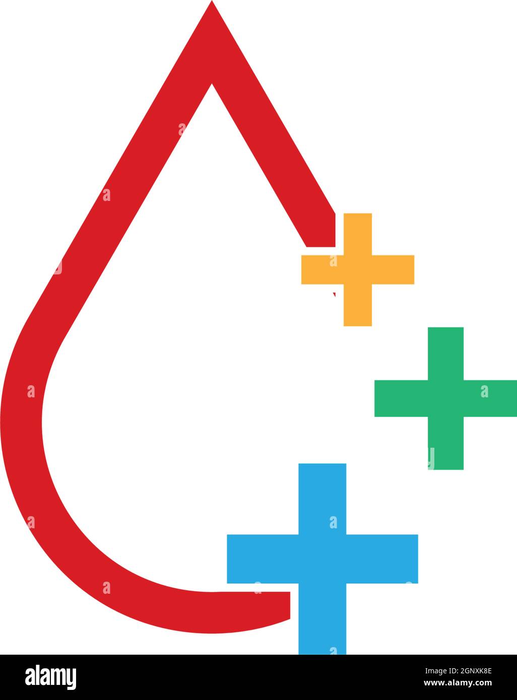 Blood logo icon design vector illustration Stock Vector Image & Art - Alamy