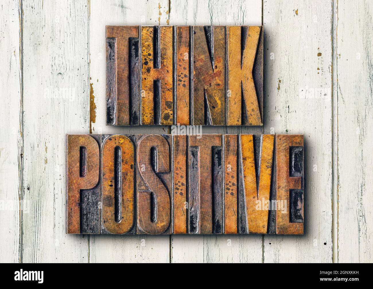 Think symbol wooden blocks hi-res stock photography and images - Alamy