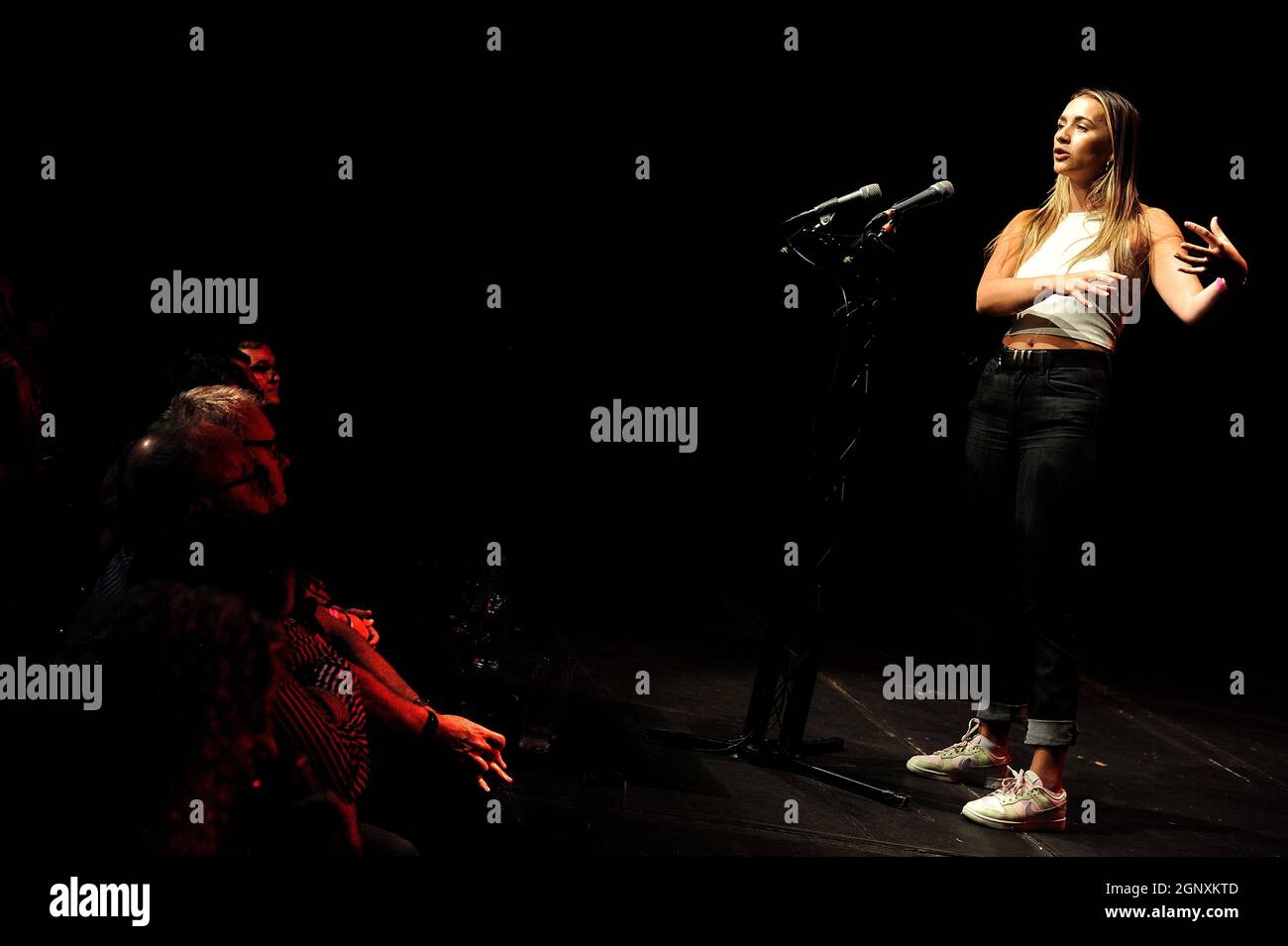 Brighton, England. 27th September, 2021.Grace Blakeley, author ...