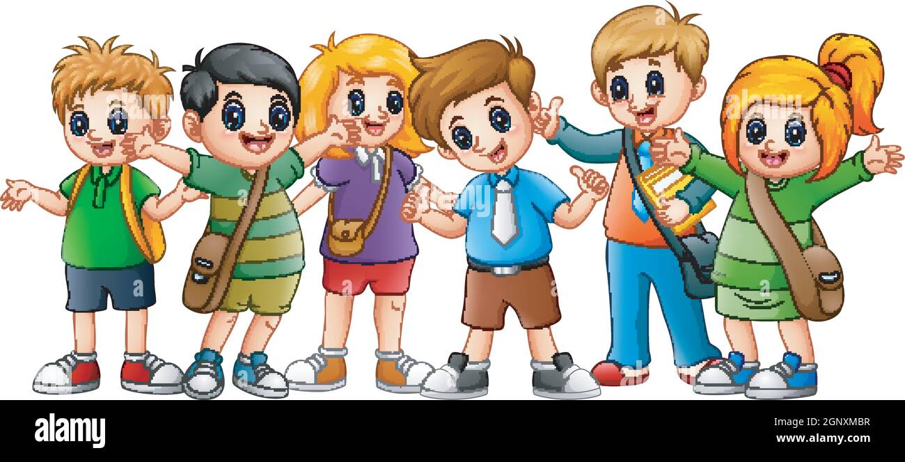 Kids cartoon Stock Vector Images - Alamy