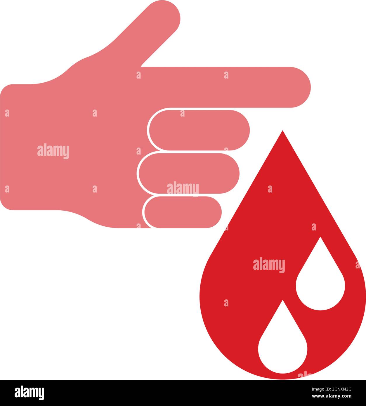 Blood logo icon design vector illustration Stock Vector Image & Art - Alamy