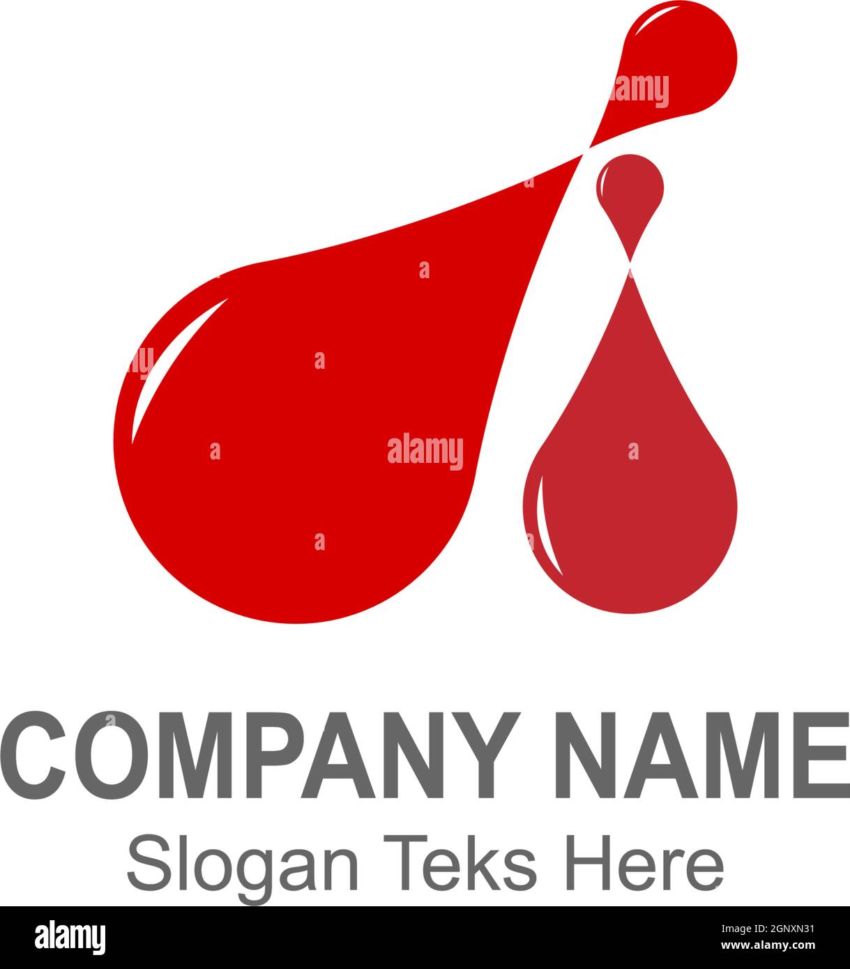 Blood logo icon design vector illustration Stock Vector Image & Art - Alamy