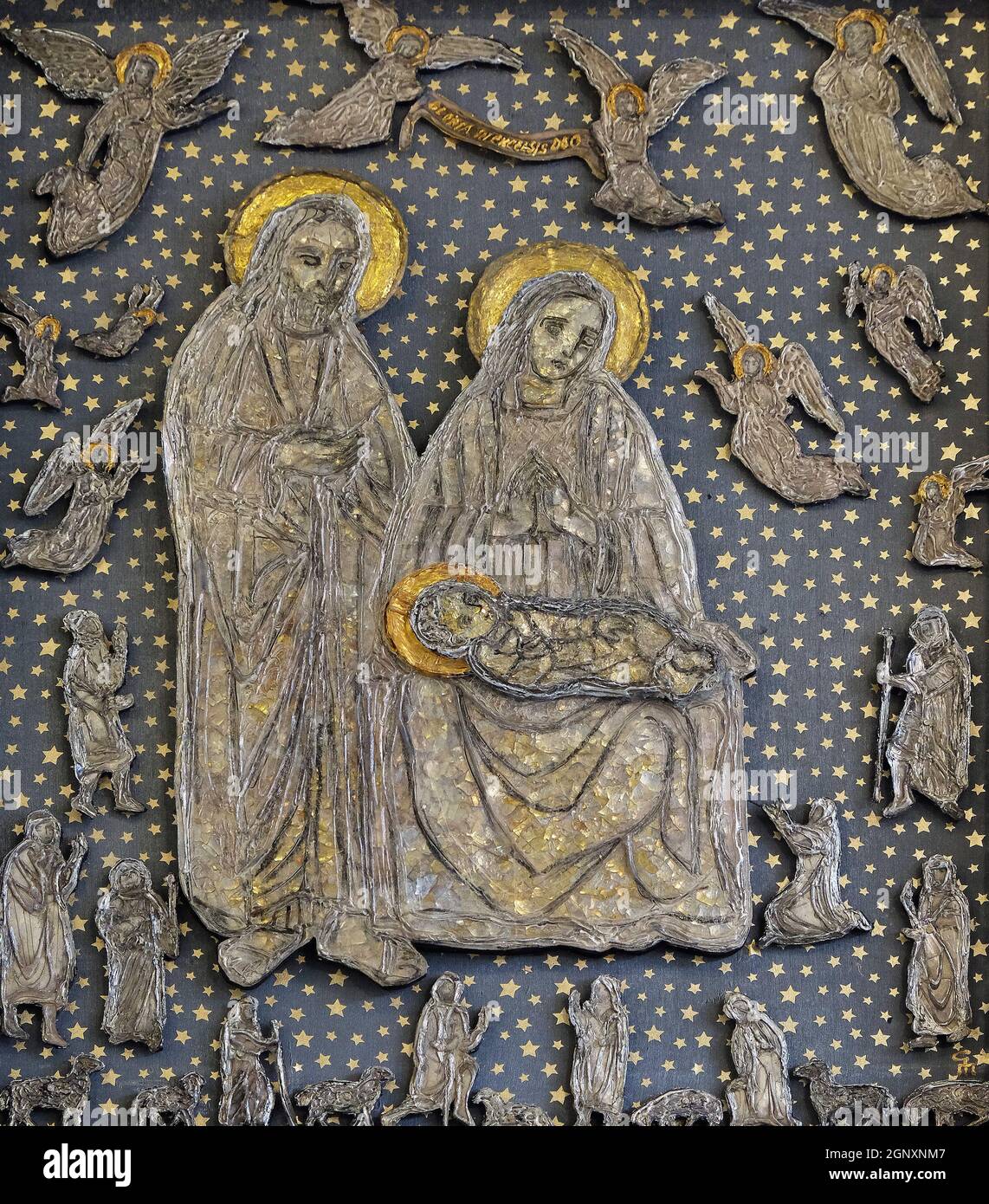 Nativity Scene work of Marija Gagic Dakovic, exhibition of Christmas ...