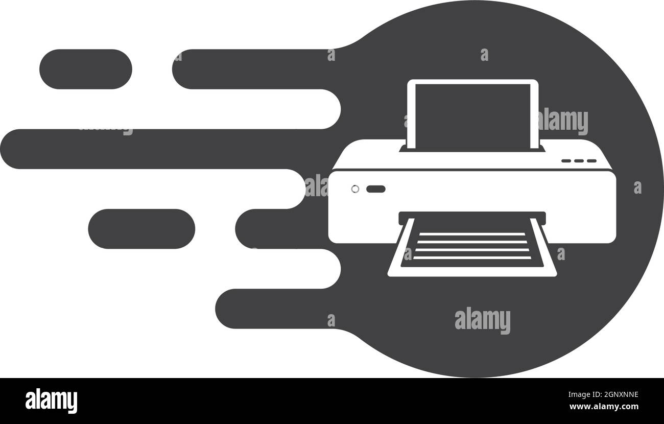 printer vector icon illustration design Stock Vector Image & Art - Alamy
