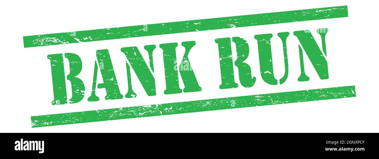 Bank run stamp hi-res stock photography and images - Alamy