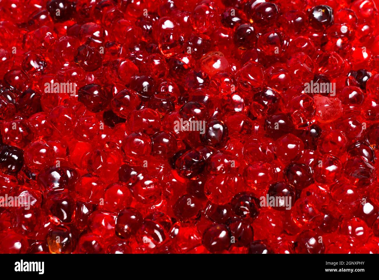 Texture of red caviar, salty red caviar Stock Photo - Alamy