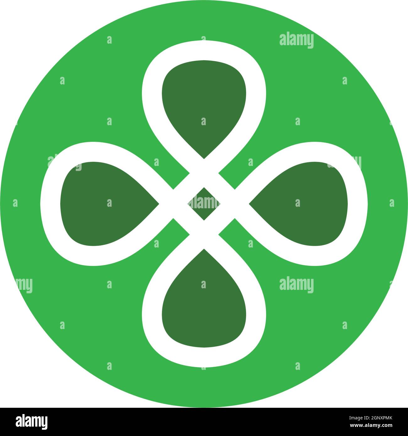 Infinity symbol nature Stock Vector Images - Alamy