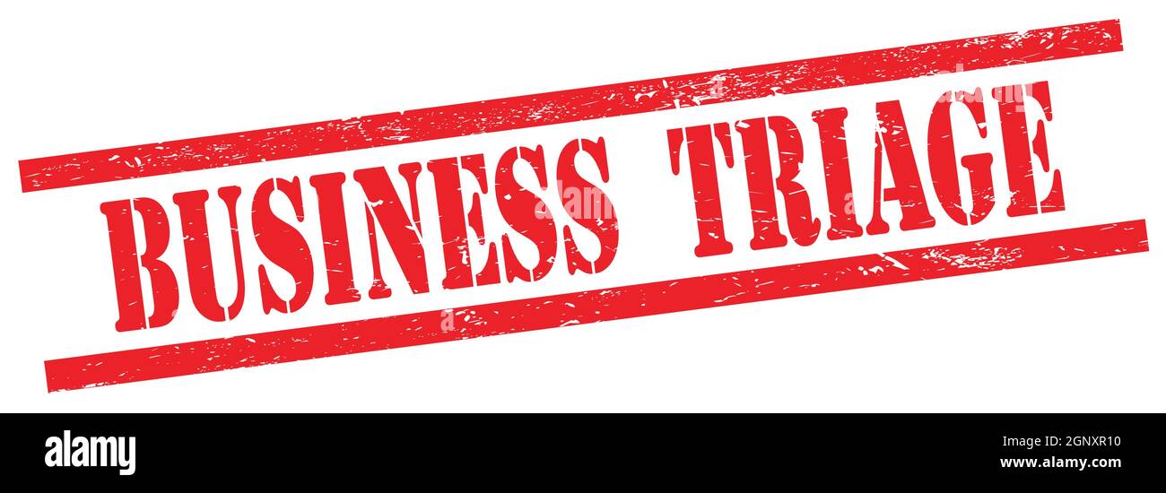 Business triage stamp hi-res stock photography and images - Alamy