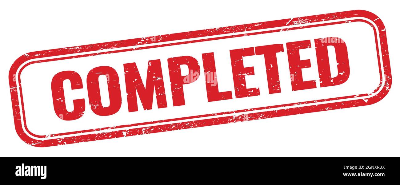 Completed stamp sign seal hi-res stock photography and images - Alamy