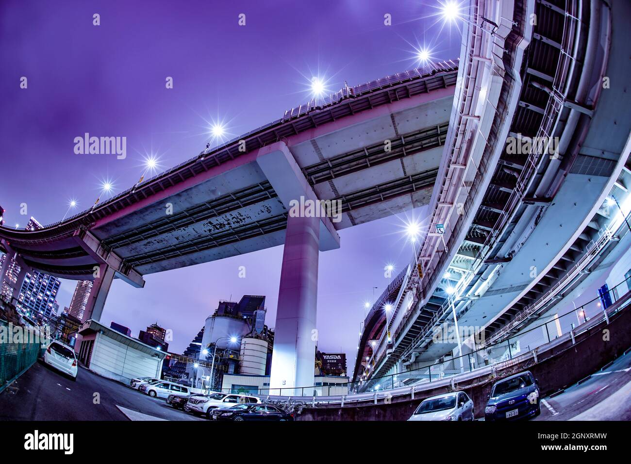 Metropolitan Expressway. Shooting Location: Tokyo metropolitan area ...