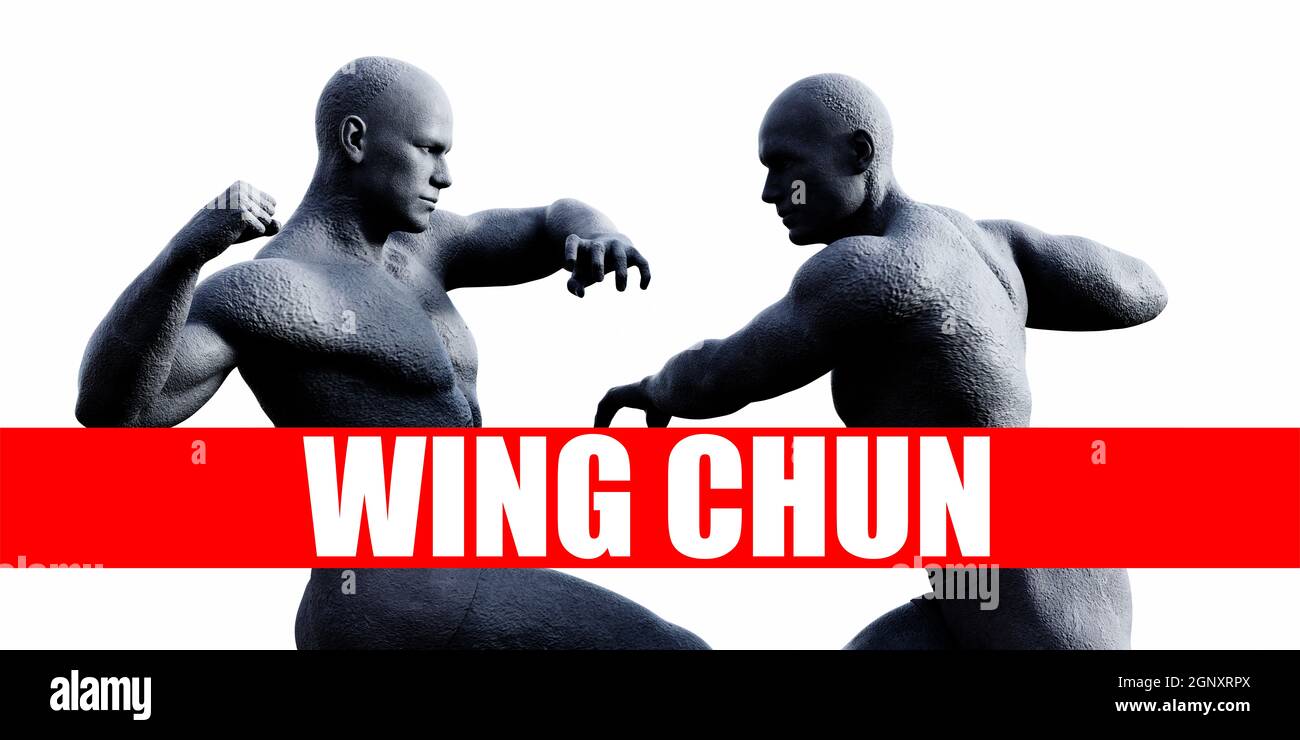 Wing chun Class Combat Fighting Sports Background Stock Photo - Alamy