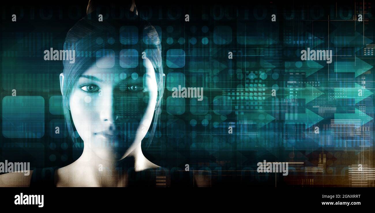 Innovative Technology and Smart Software of the Future Stock Photo - Alamy