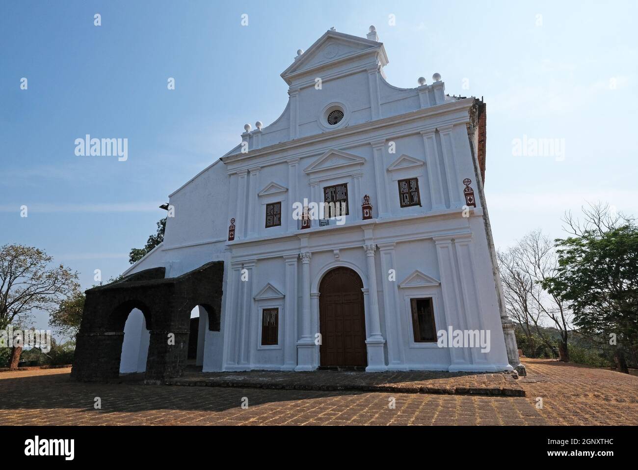 Chapel of Our Lady of the Mount, Old Goa, India Stock Photo - Alamy