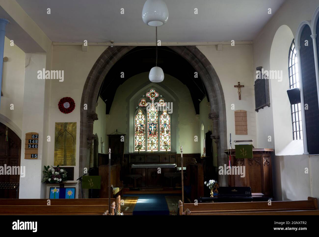 St. Leonard`s Church, Wigginton, Staffordshire, England, UK Stock Photo ...