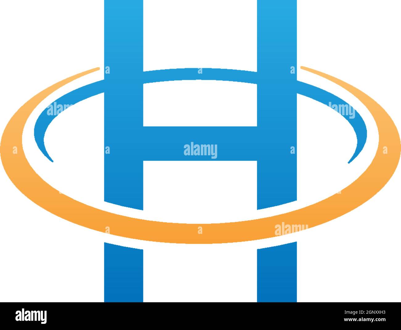 H Letter circle Logo, Concept Letter H + icon circle illuatration Stock ...