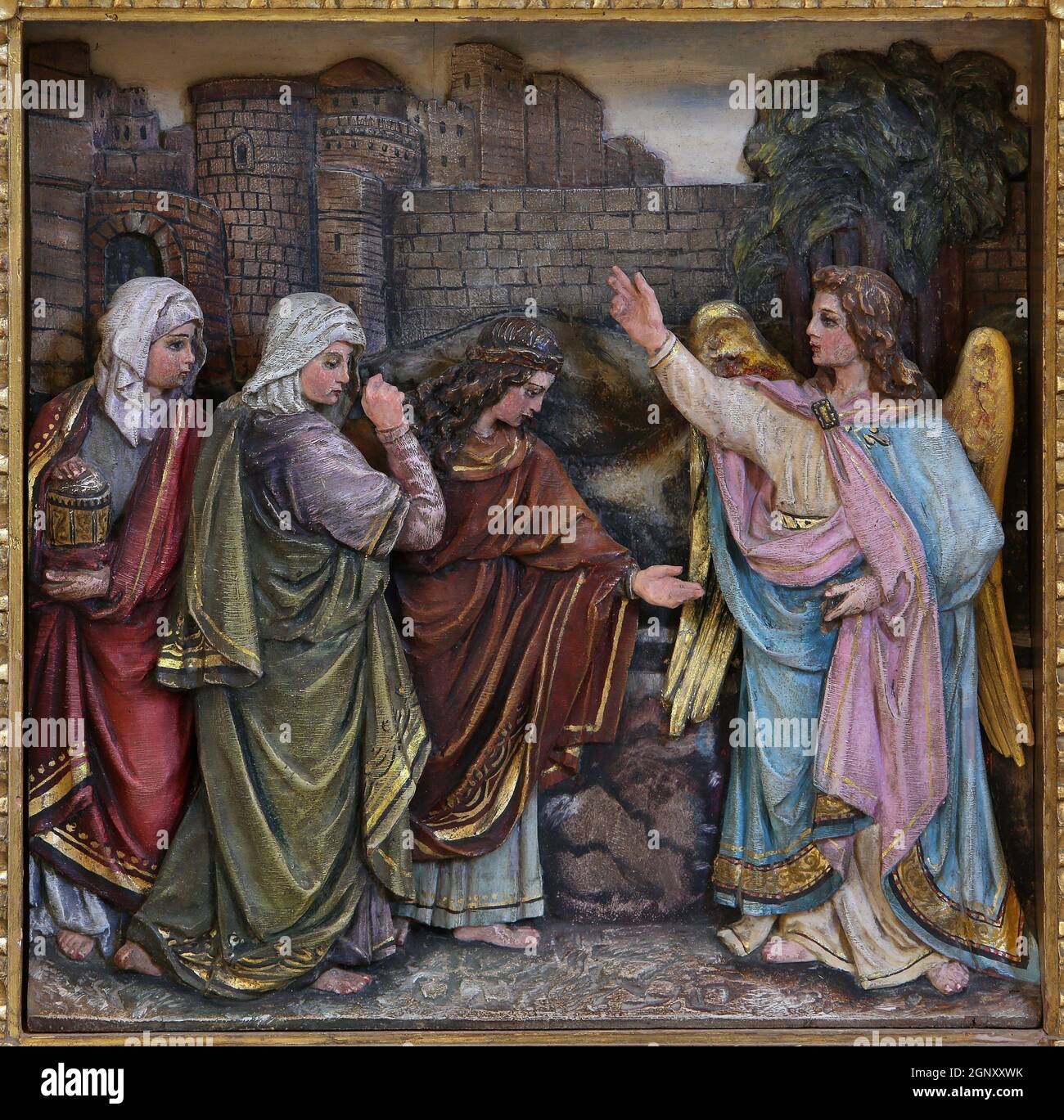 Mary magdalene empty tomb hi-res stock photography and images - Alamy