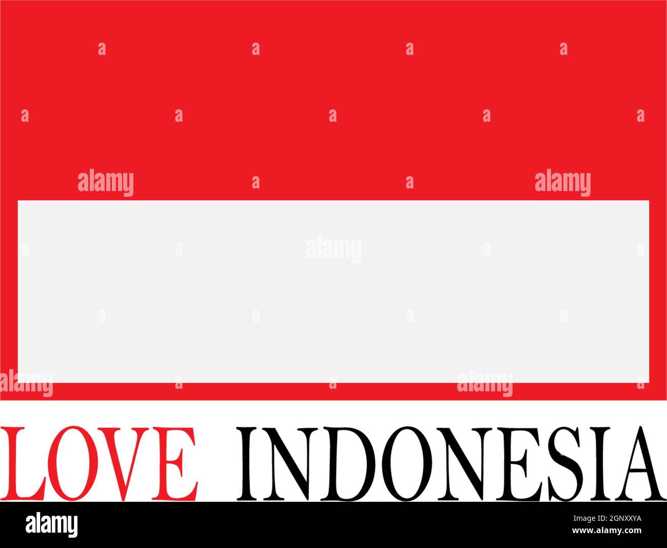 Made in Indonesia, Indonesian flag icon logo vector Stock Vector Image ...