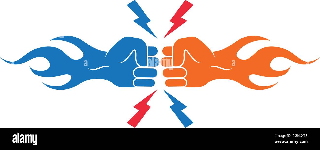 battle hand vector illustration Stock Vector Image & Art - Alamy