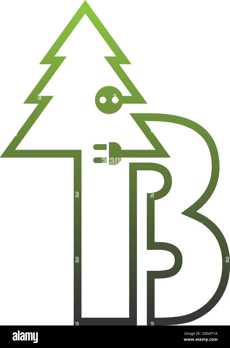 B tree Stock Vector Images - Alamy