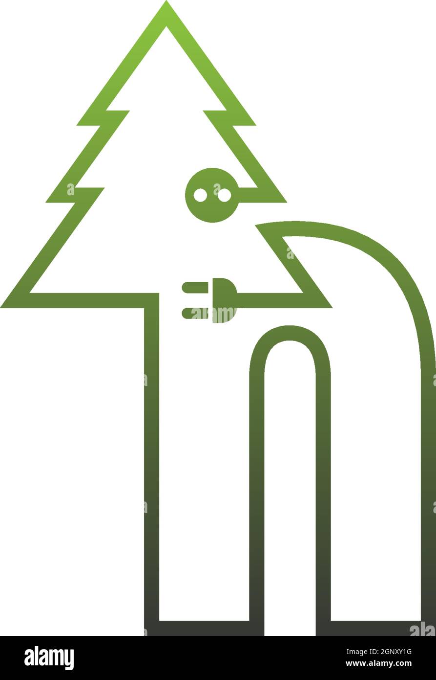 Letter tree Logo, Concept Letter + icon tree vector Stock Vector Image ...