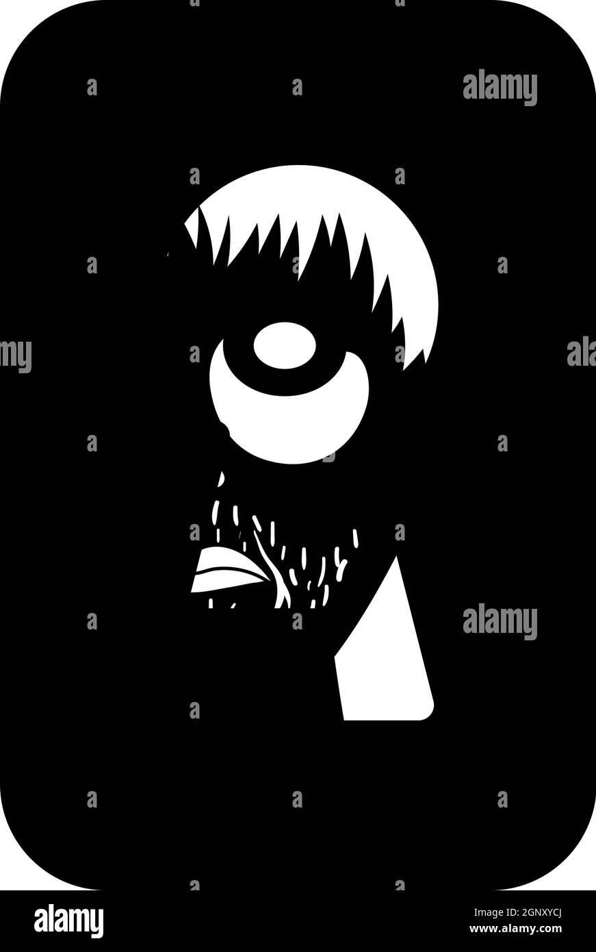 Peep hole eye Stock Vector Images - Alamy