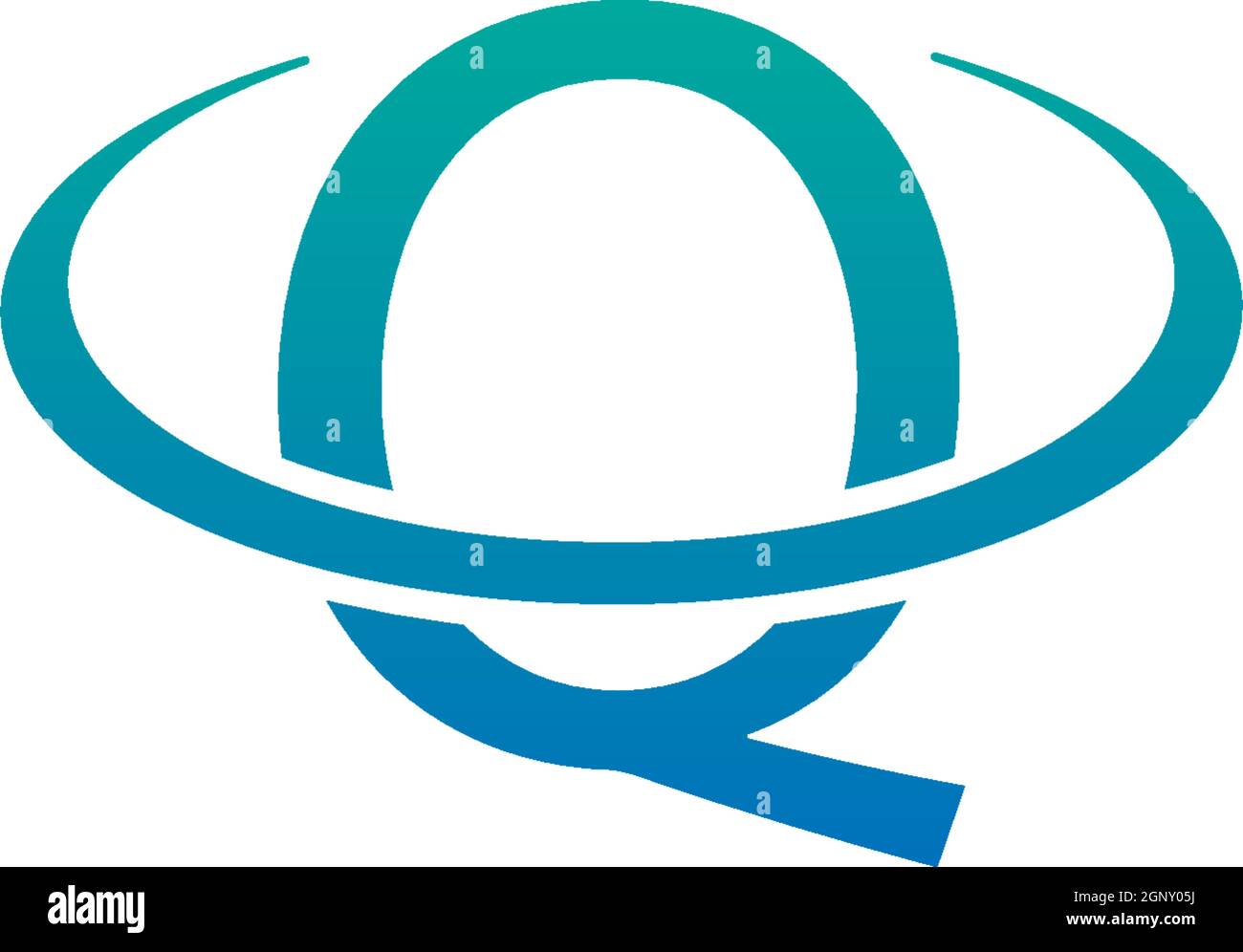 Q letter icon logo hi-res stock photography and images - Alamy