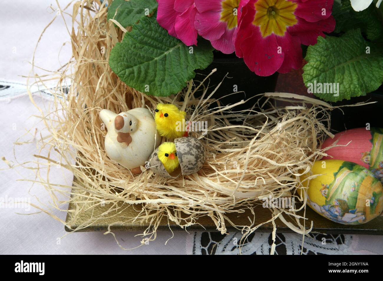 Easter still life Stock Photo - Alamy