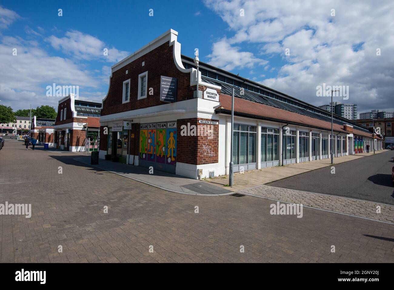 Sneinton Market Avenues, Nottingham, England, UK Stock Photo - Alamy