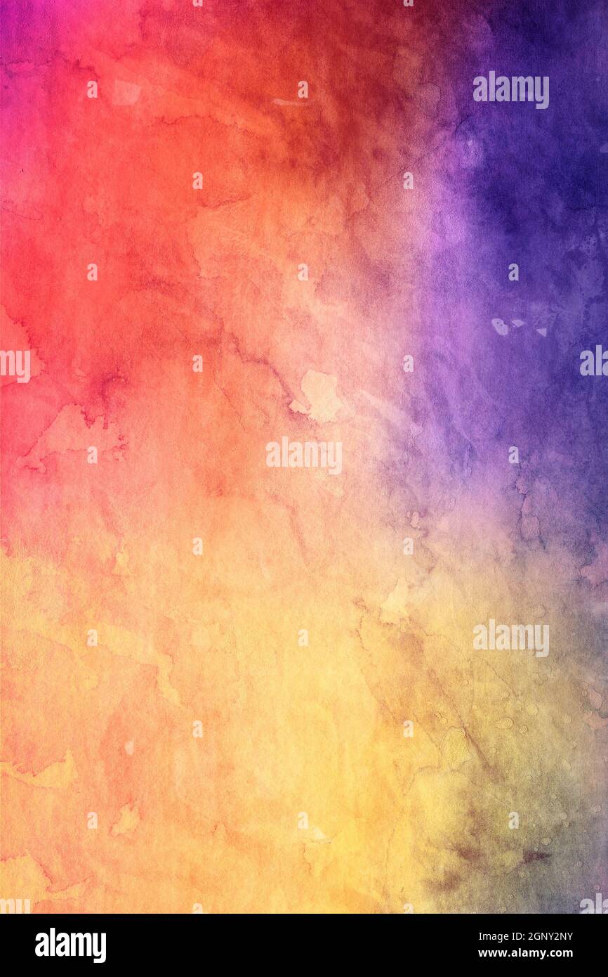a Watercolor texture background very colorfull Stock Photo - Alamy