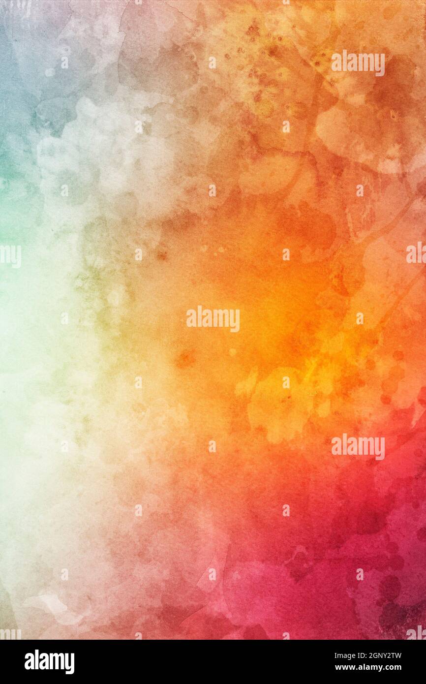 a Watercolor texture background very colorfull Stock Photo - Alamy