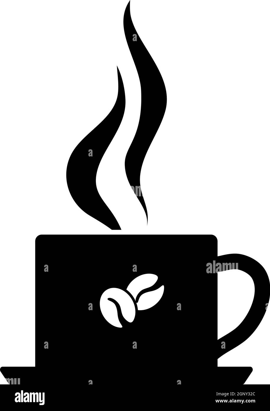 Smoking Cofee Cup Icon Stock Vector Image & Art - Alamy