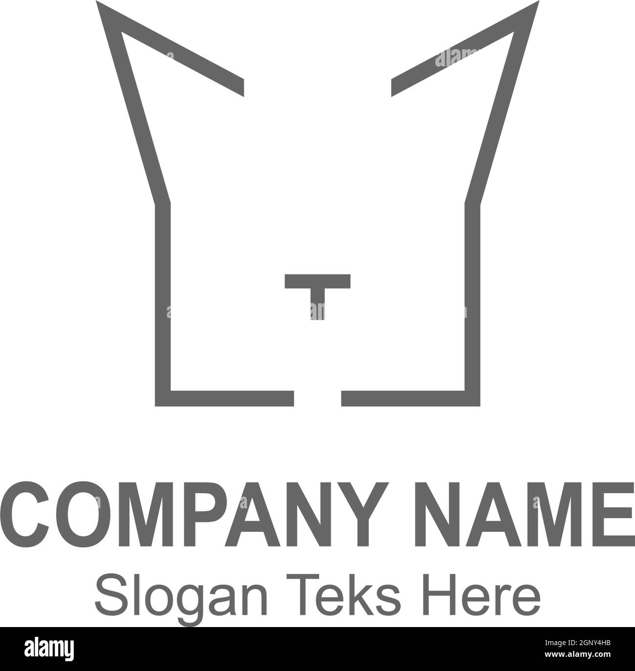 Cat icon logo design illustration vector Stock Vector Image & Art - Alamy