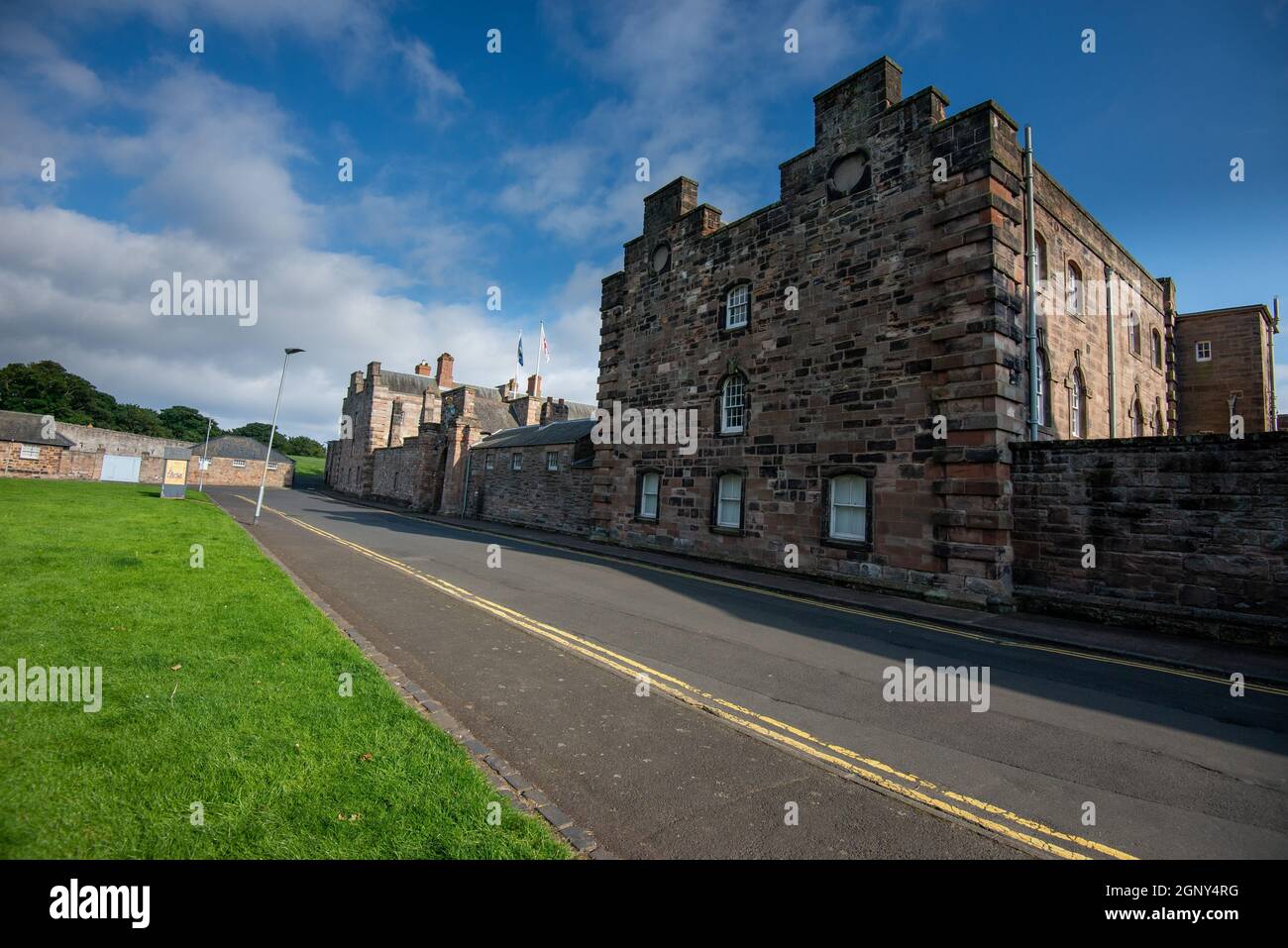 The Barracks at Berwick upon Tweed, Northumberland, England, UK Stock ...