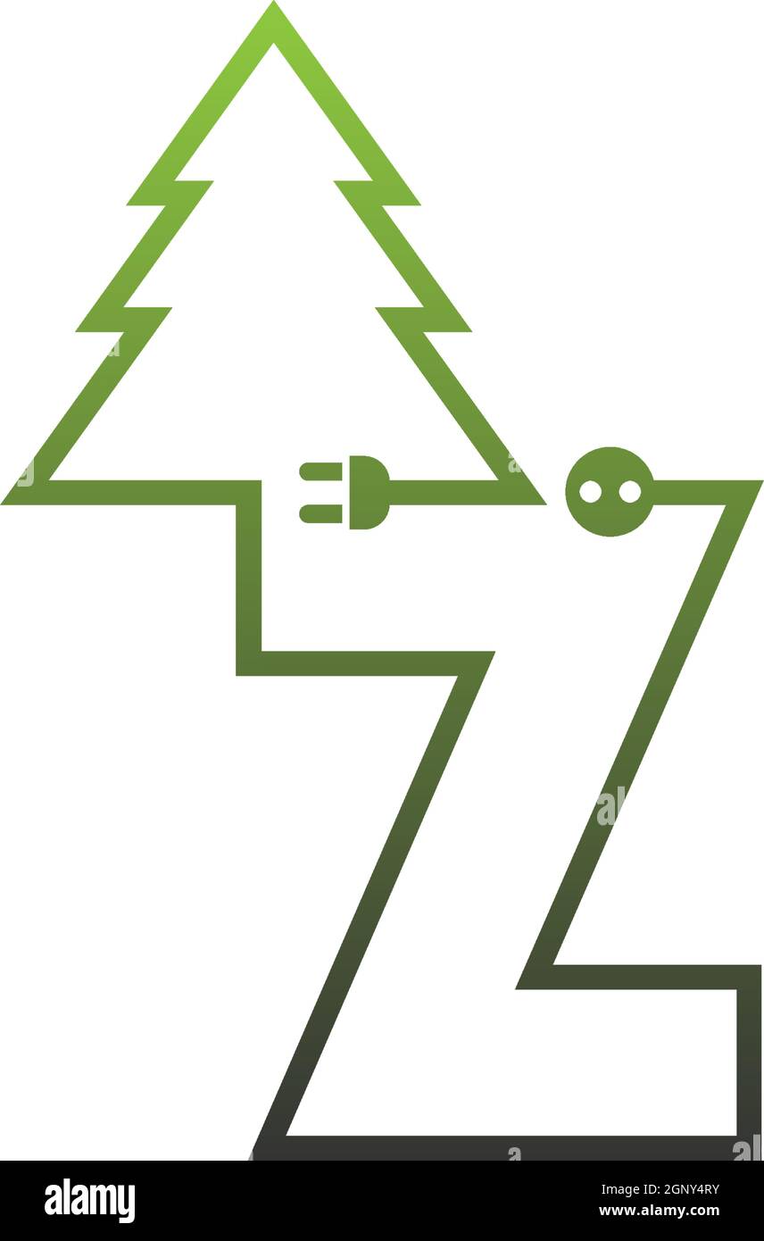 Letter tree Logo, Concept Letter + icon tree vector Stock Vector Image ...