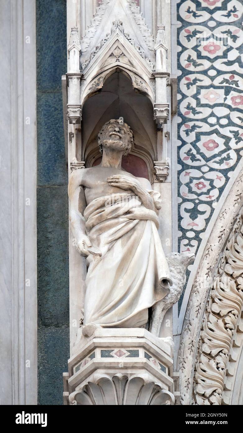 Abraham, Portal of Cattedrale di Santa Maria del Fiore (Cathedral of ...