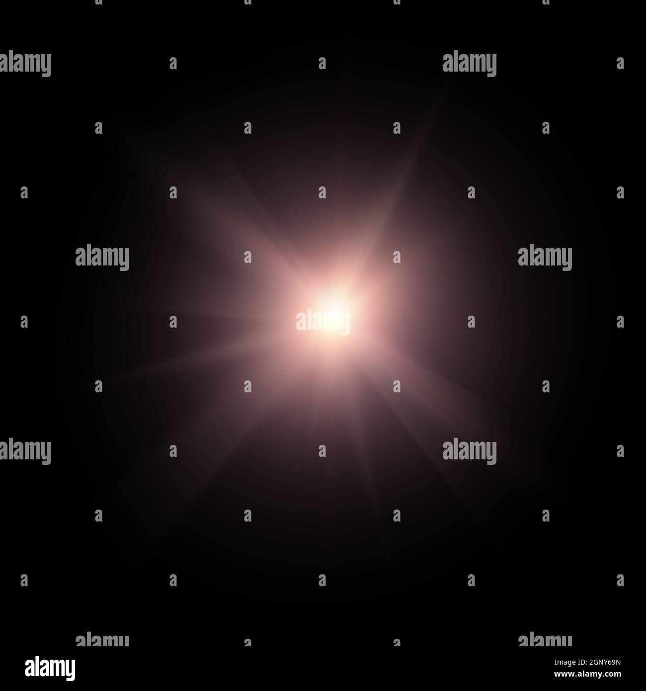 a overlay Lens flares with flash lights Stock Photo - Alamy
