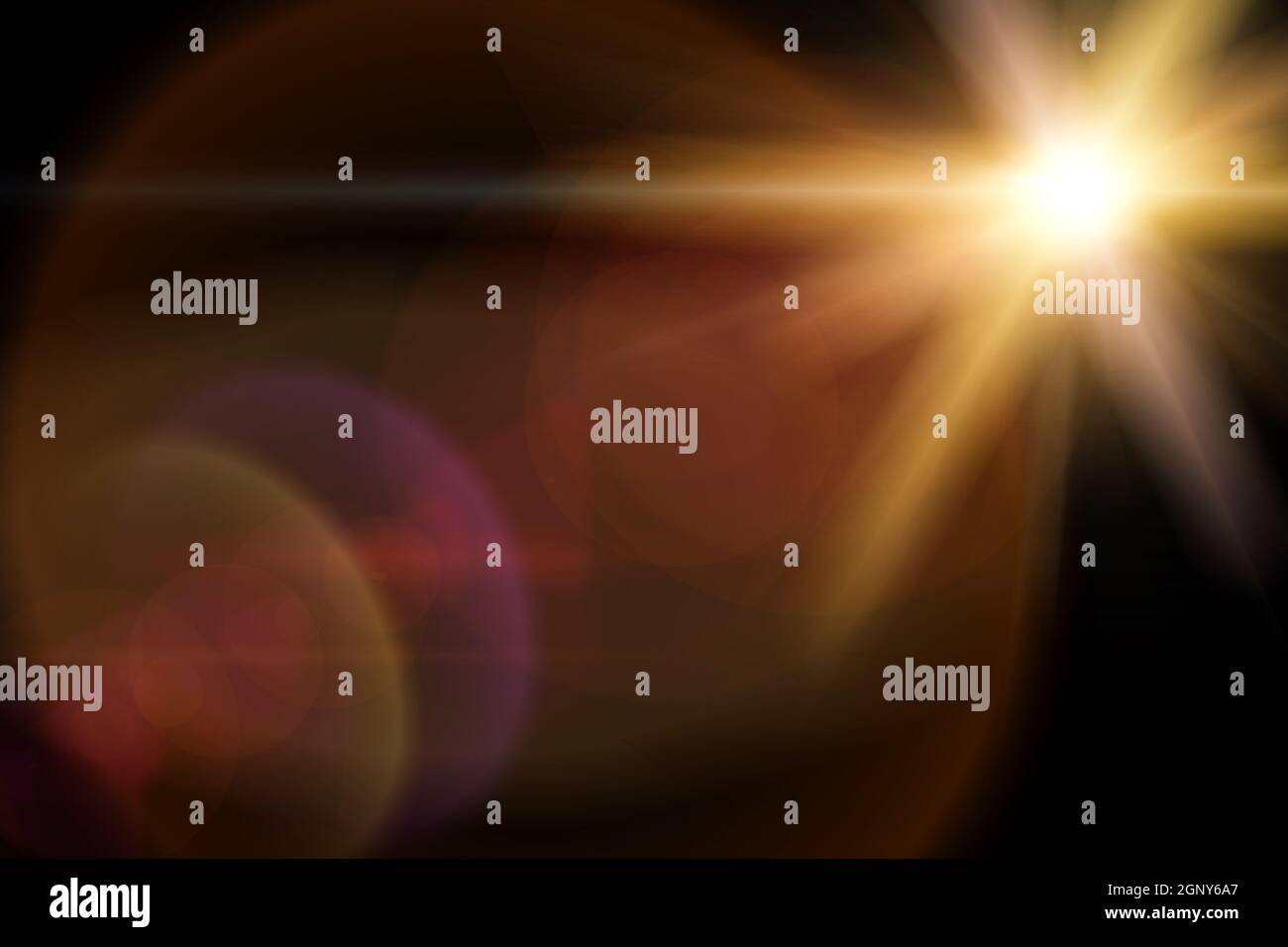 a overlay Lens flares with flash lights Stock Photo - Alamy