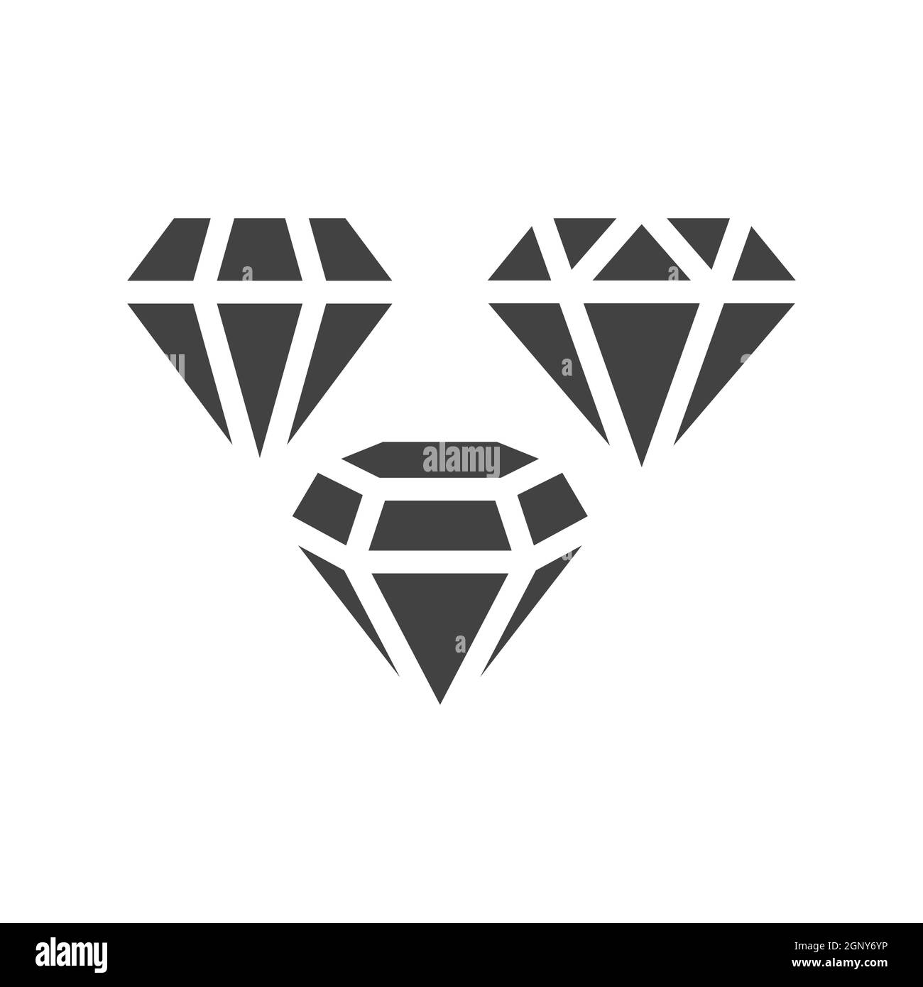 Diamond shape Black and White Stock Photos & Images - Alamy