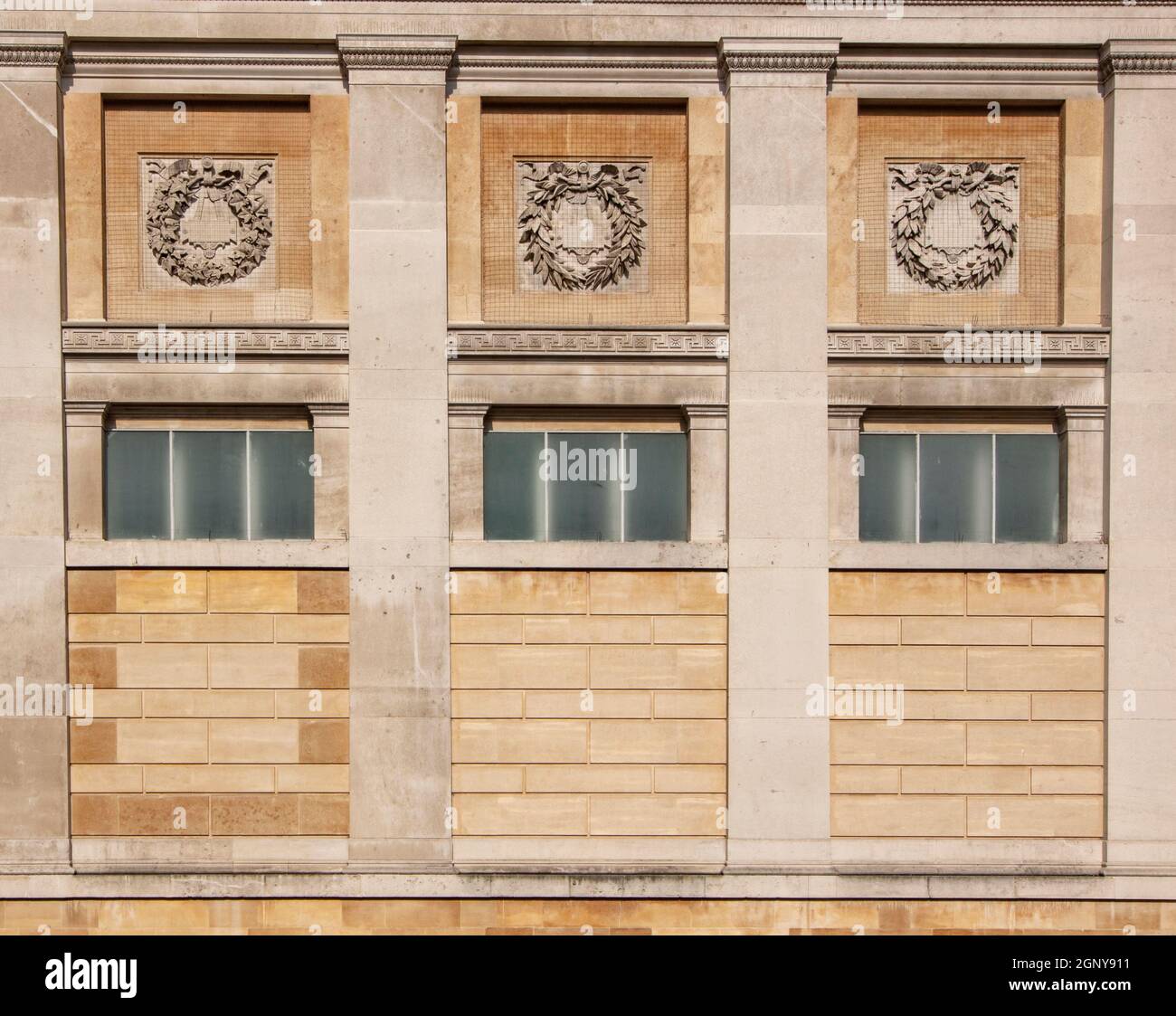 Part of the side-facade of the Ashmolean Museum, Oxford; first public ...