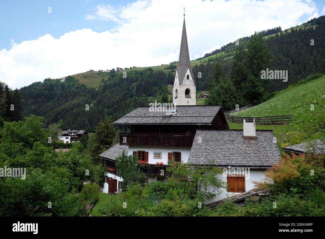 Petschied village near Luson, Northern Italy Stock Photo - Alamy