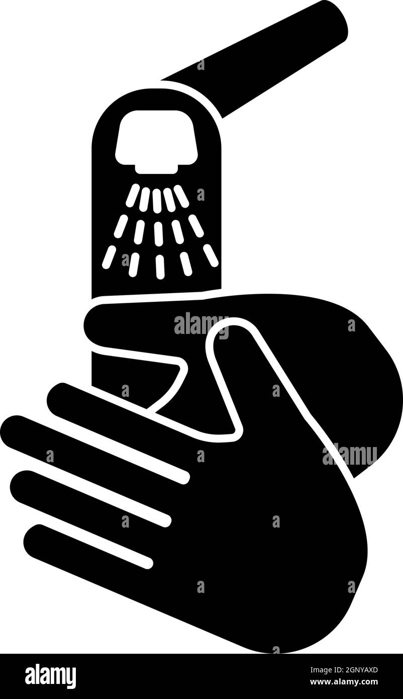 Hand Washing Icon Stock Vector Image & Art - Alamy