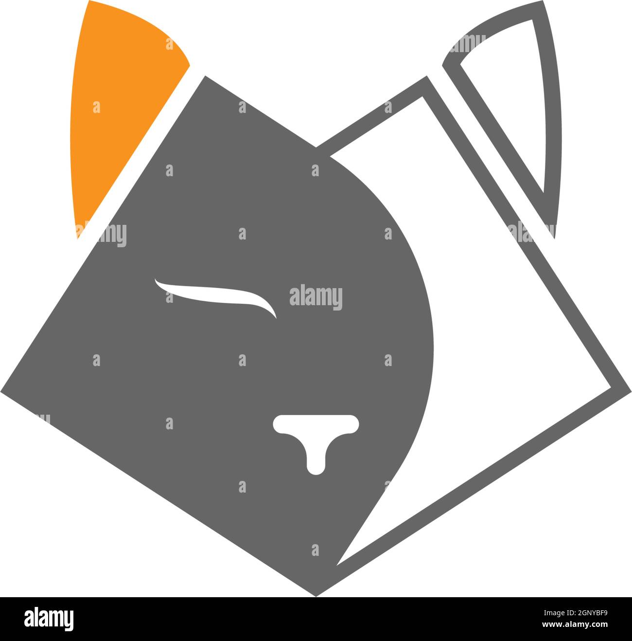 Cat icon design Stock Vector Images - Alamy