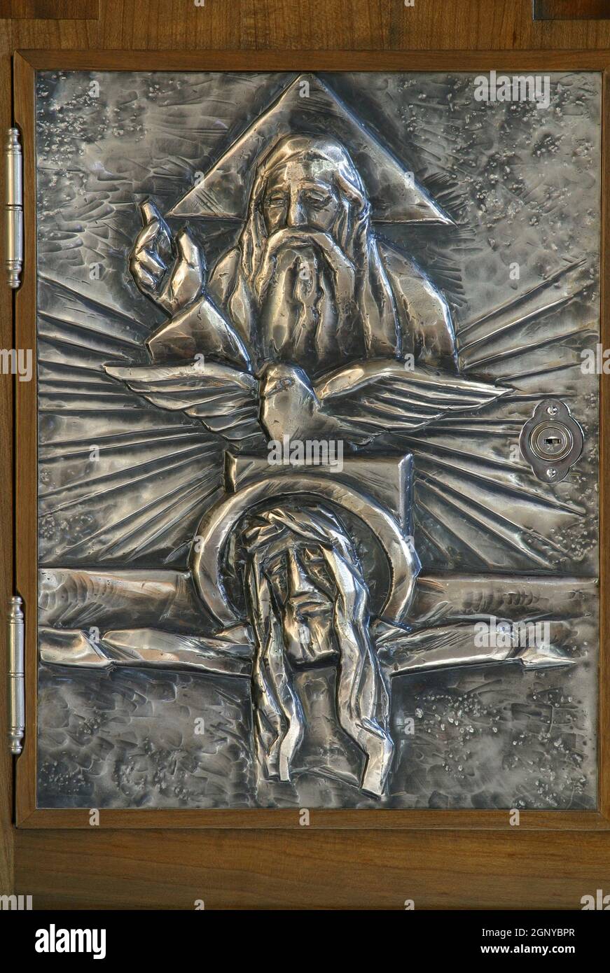 Holy Trinity, tabernacle on the altar of Blessed Aloysius Stepinac in ...