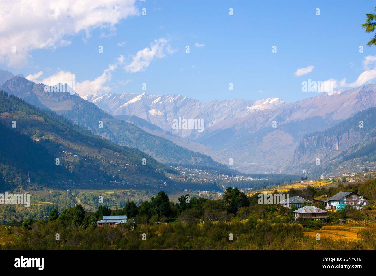 High Altitude and remote Himalayan Landscape, Himalayas, Himachal ...