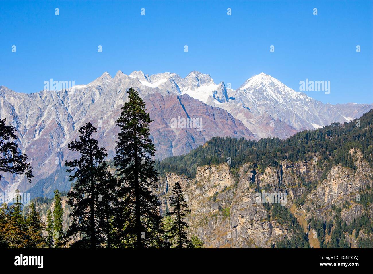 High Altitude and remote Himalayan Landscape, Himalayas, Himachal ...